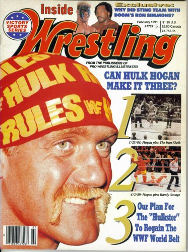 Inside Wrestling Magazine : Can Hulk Hogan Make it Three? (February ...
