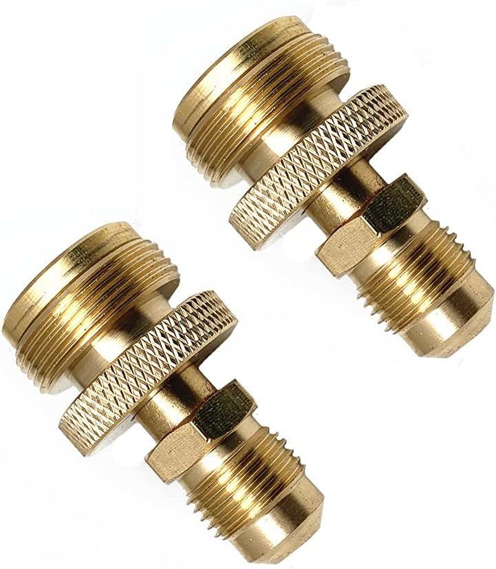 Amazon.com : Acxico 2 pcs Grill Stove 1lb Propane Tank Regulator ...