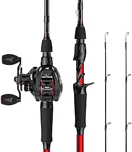 Amazon.com : KastKing Royale Legend II Casting Fishing Combos, 6'6'' M ...