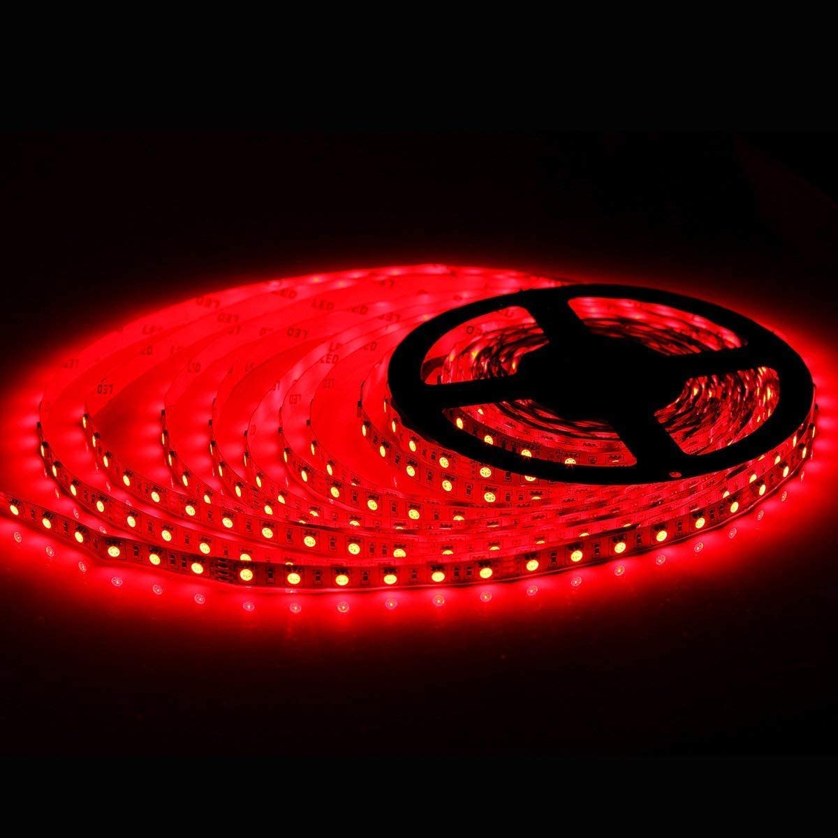 SUPERNIGHT 32.8 FT RGB LED Light Strip, 10M 600leds Multi-Color DC 24V ...