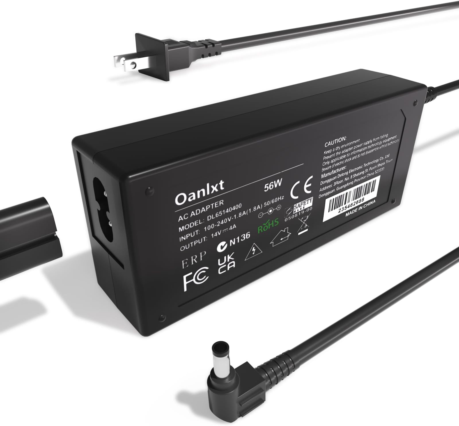 Amazon.com: for Samsung Monitor Power Cord DC 14V 4A for Samsung ...