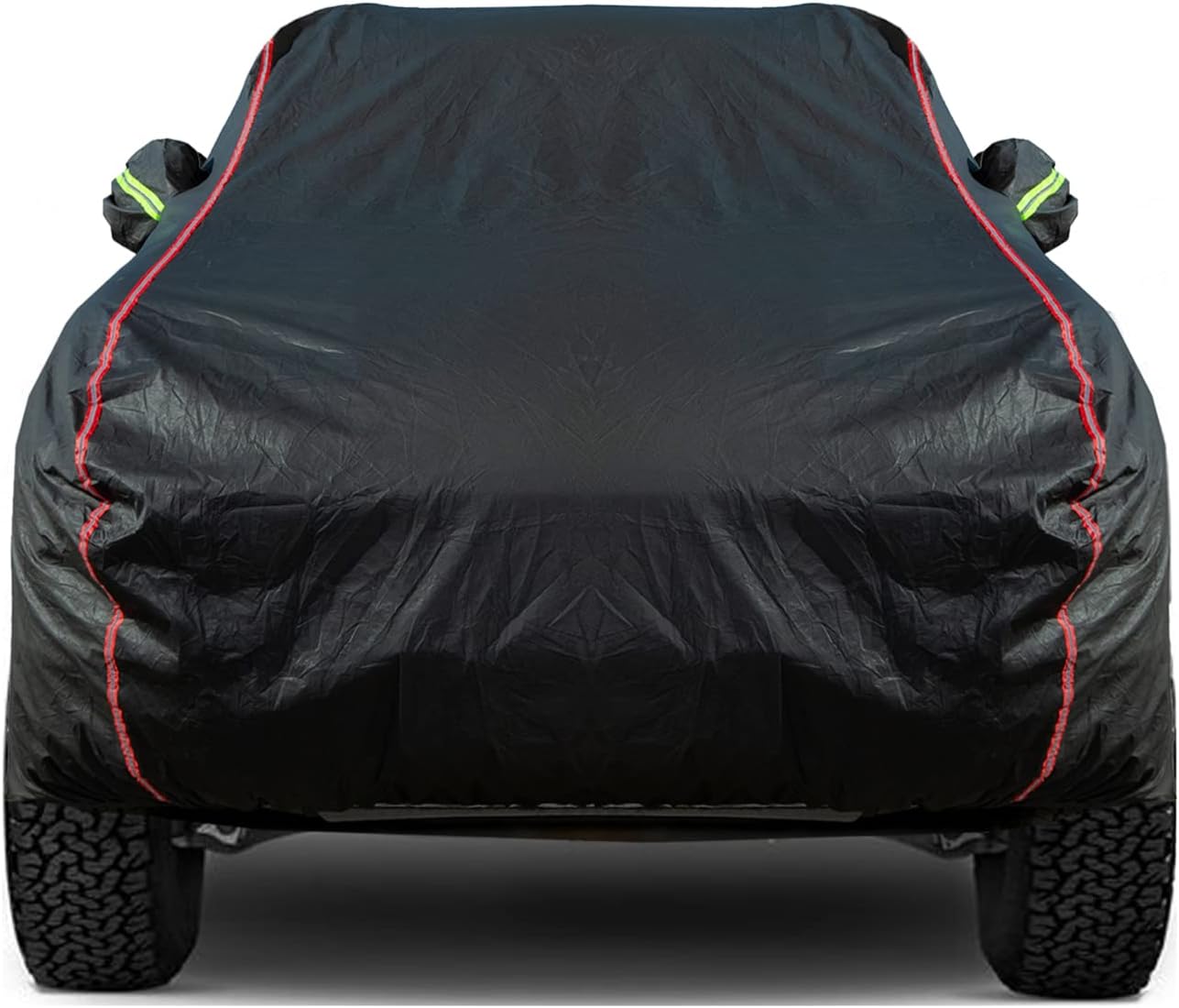 Amazon.com: QUYDDC Breathable New Material, Waterproof Car Cover, Locks ...