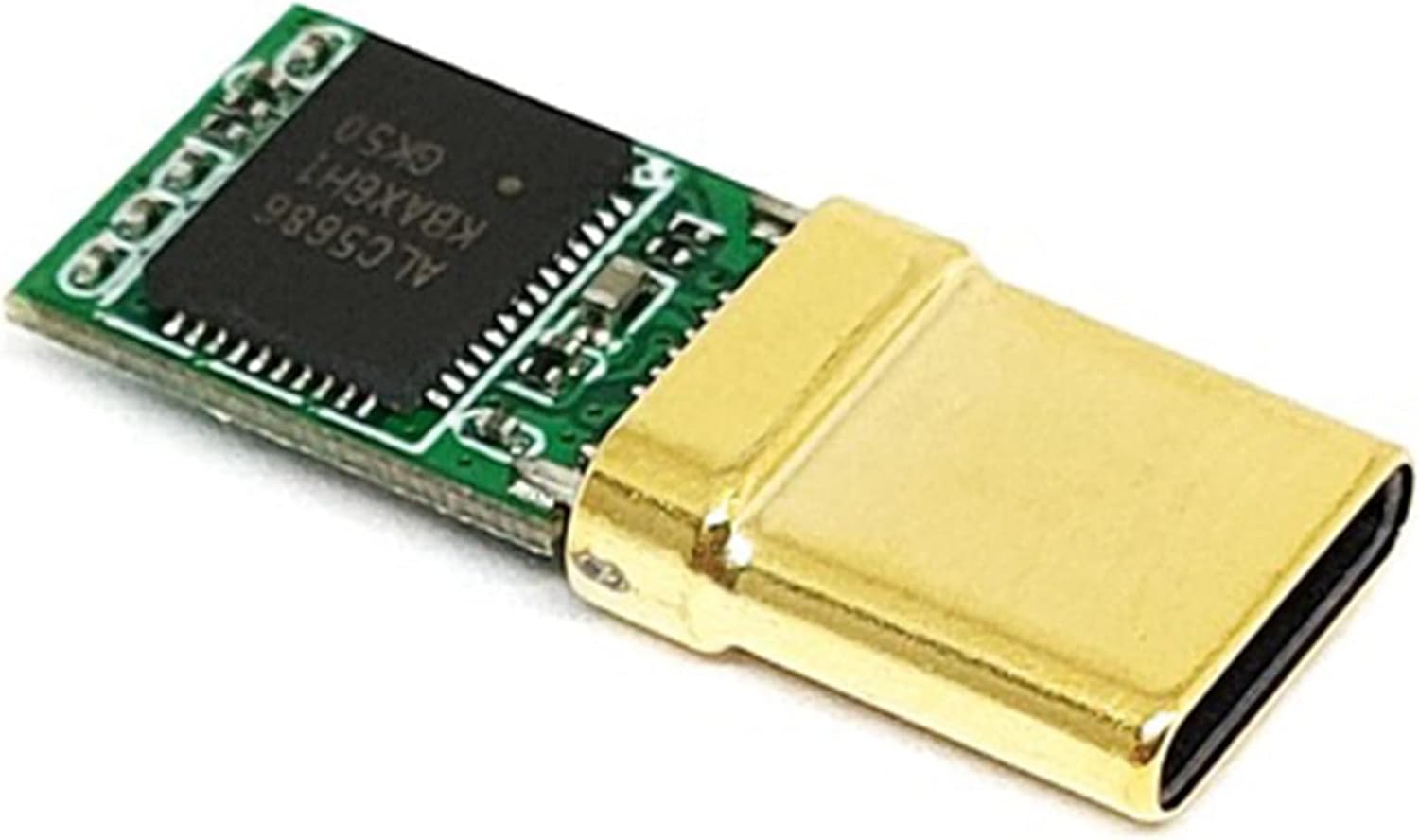 Amazon.com: Pasotim USB-C Male Plug, Decoder Chip ALC5686, Gold-Plated ...