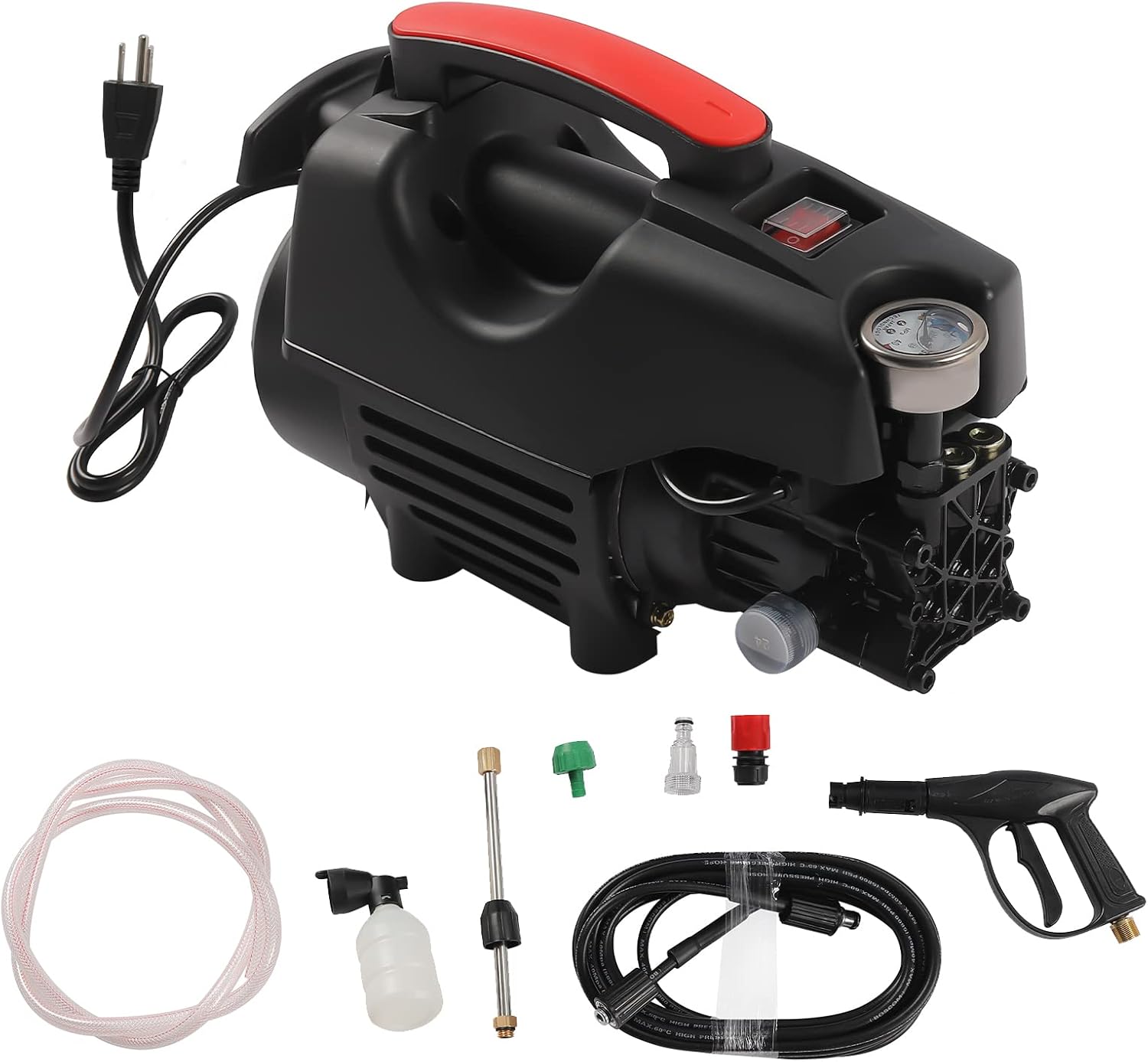 Amazon.com : Electric Pressure Washer, 2.5 GPM 800W High Power Washer ...