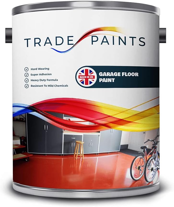 Heavy Duty Quick Dry Floor Paint - Garage, Workshop, Warehouse ...