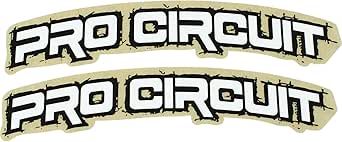 Amazon.com: Pro Circuit DC0010-RETRO Retro Fender Sticker : Automotive