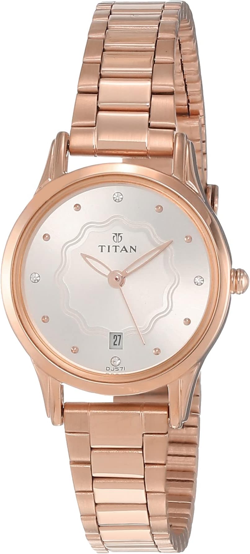 Titan Karishma Analog Silver Dial Women's Watch NM2628WM01/NN2628WM01 ...