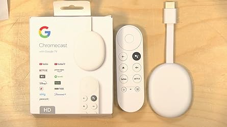 Amazon.com: Chromecast with Google TV (HD) - Streaming Stick ...