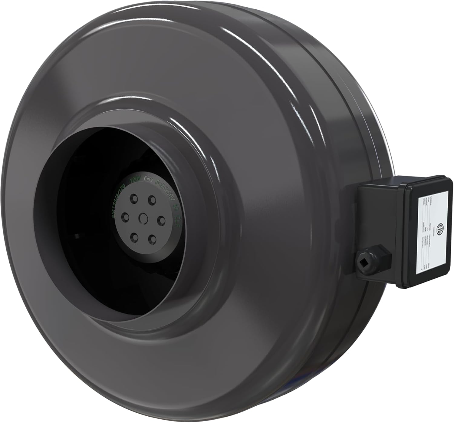 Amazon.com: FICBXRA 6 Inch Inline Duct Fan, 424 CFM Inline Fan Duct ...