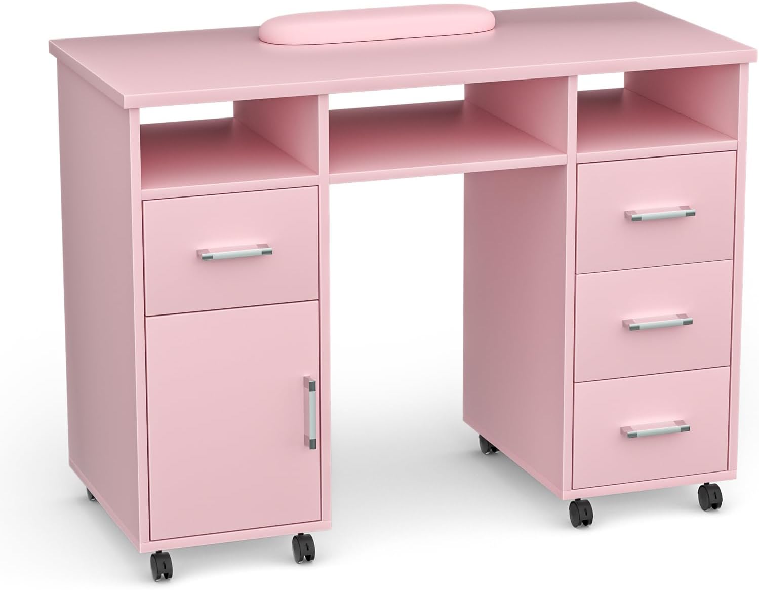Amazon.com: Manicure Table Nail Station Nail Tech Desk with Drawers and ...