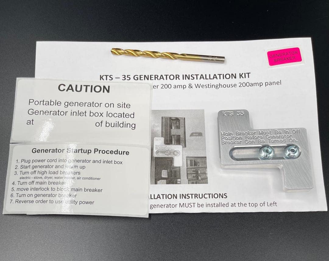 Snapklik.com : WR-35 Generator Interlock Kit For Challenger Or ...