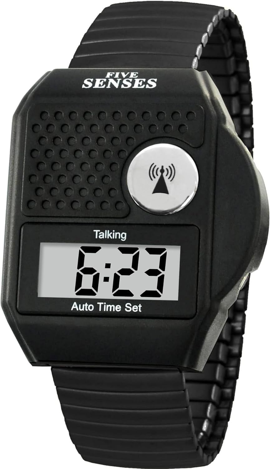 FIVE SENSES - English Atomic Talking Watch, Easy to use for Seniors ...