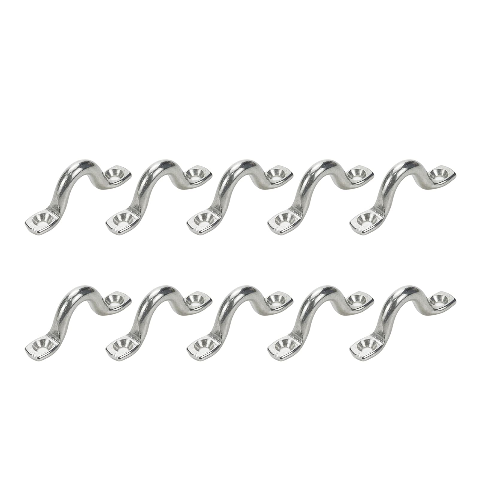 Amazon.com: Xiaoyztan 4 Pcs M8 Stainless Steel Ceiling Hooks Wall Mount ...