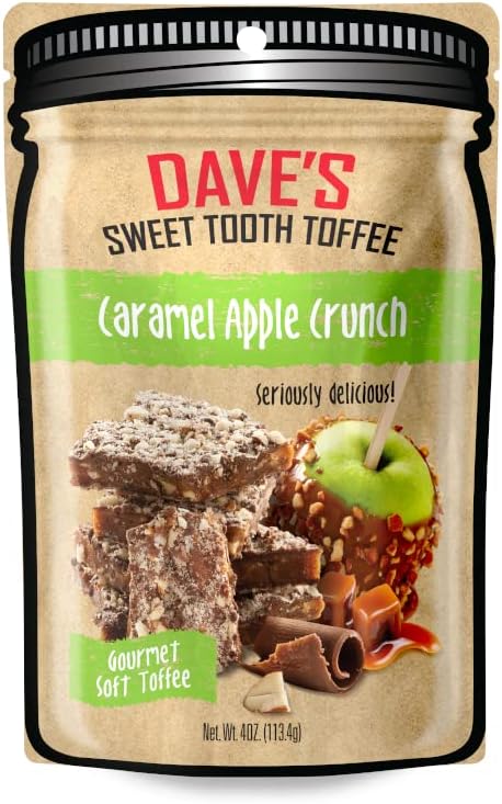 Amazon.com : Dave’s Sweet Tooth Toffee Gourmet - American Award Winning ...
