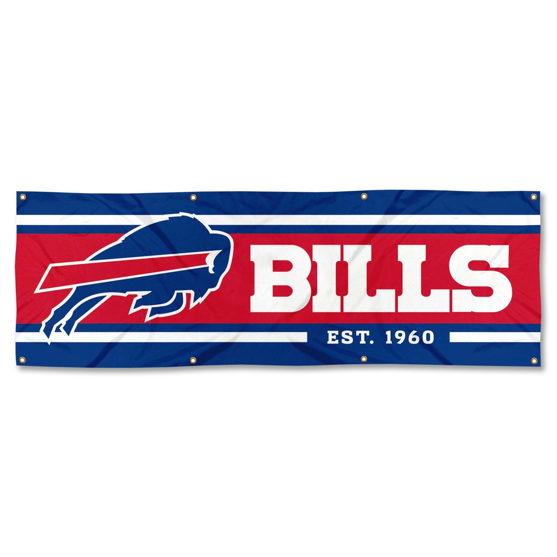 Amazon.com : WinCraft Buffalo Bills Large 2x6 Foot Banner : Sports ...