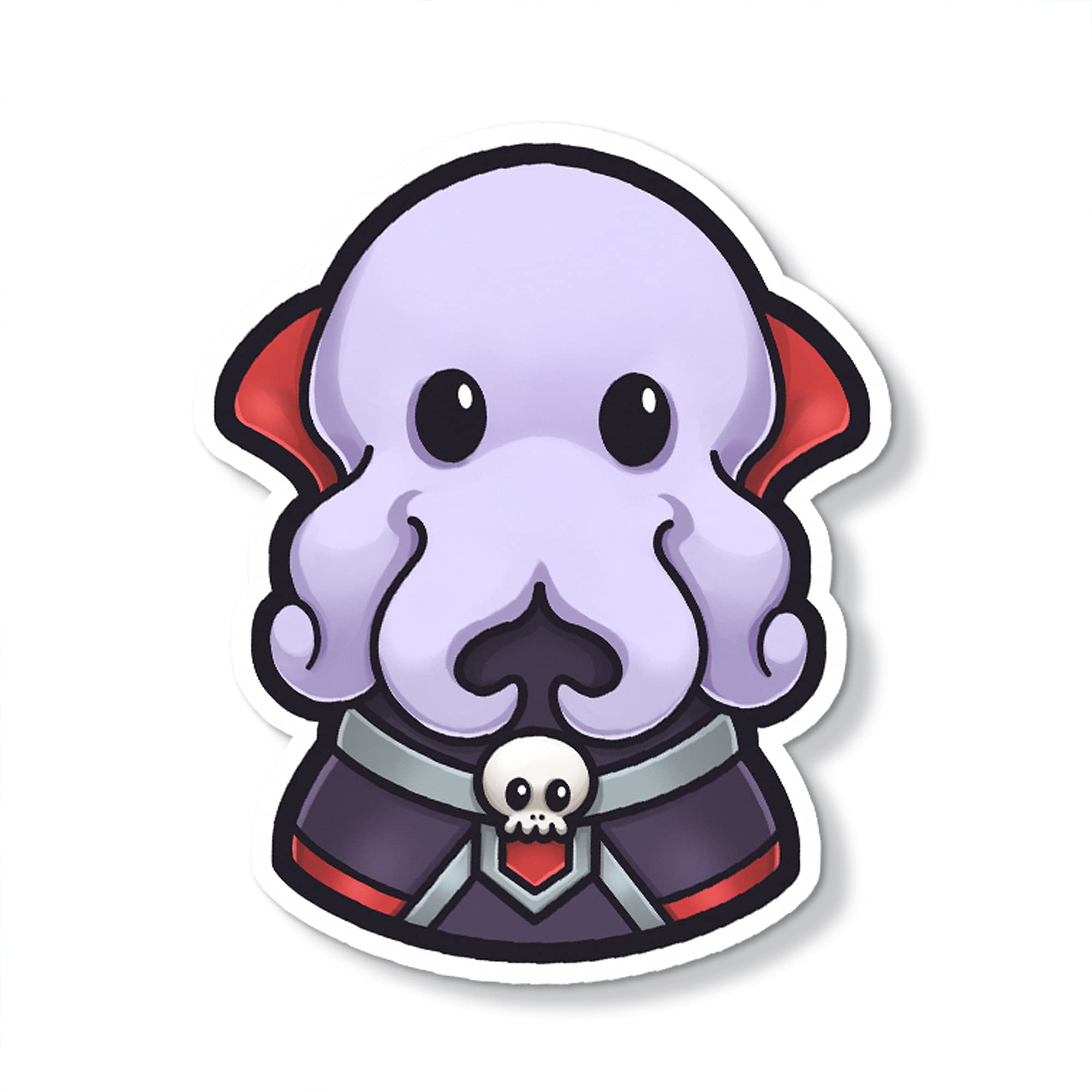 Buy Cute Illithid - Mind Flayer - DnD - Original Artwork Sticker Online ...