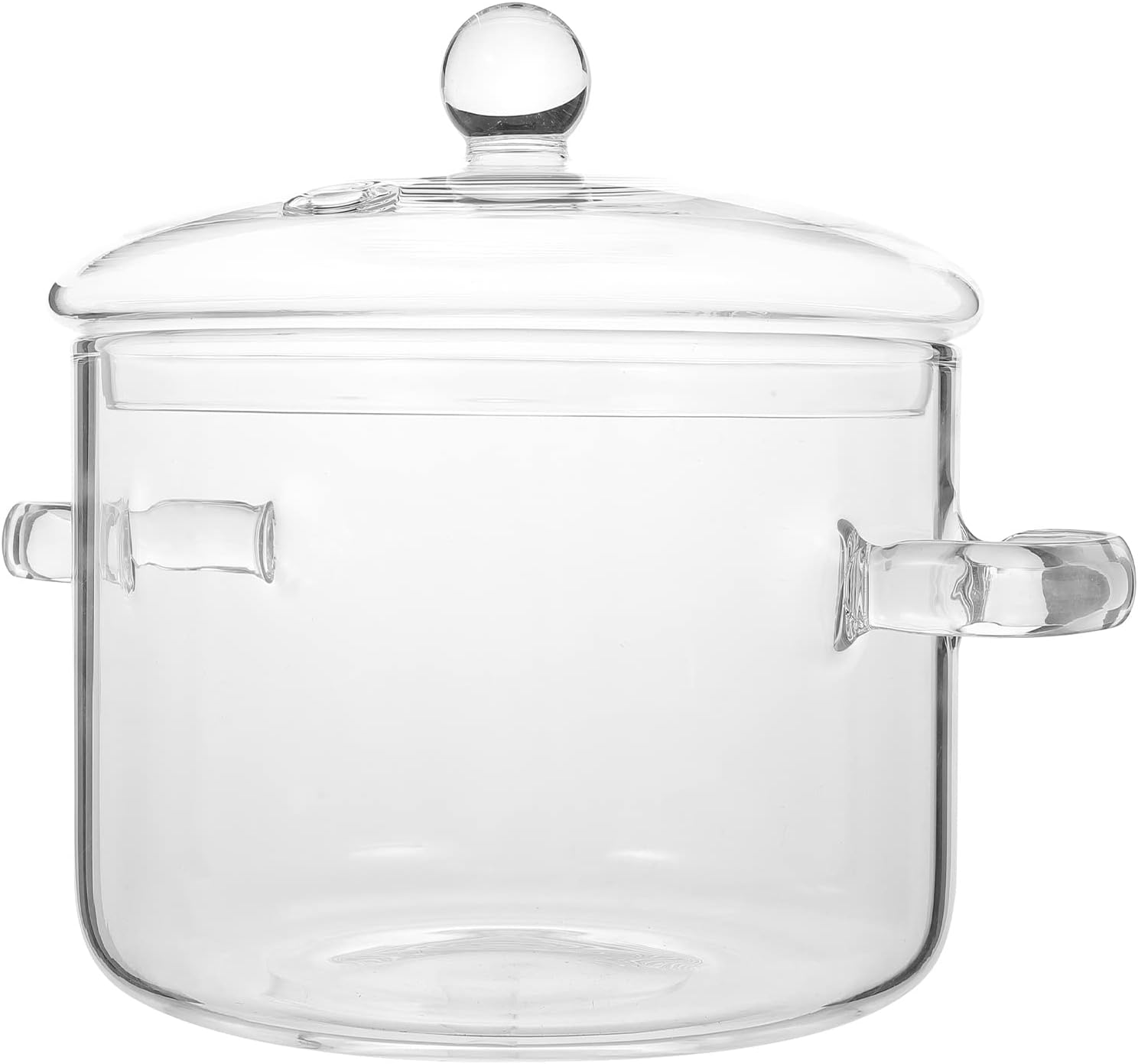 Amazon.com: GANAZONO Glass Cooking Saucepan Stovetop Borosilicate Glass ...