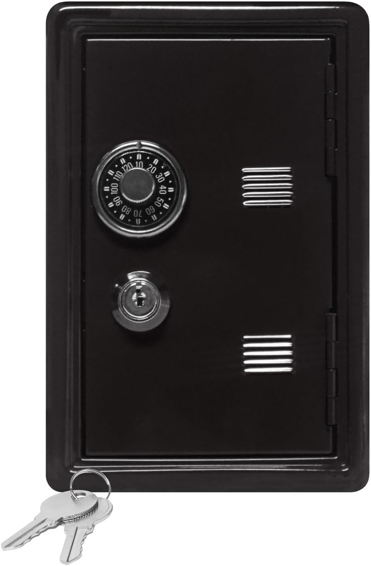 Amazon.com: Kid's Coin Bank Locker Safe with Single Digit Combination ...