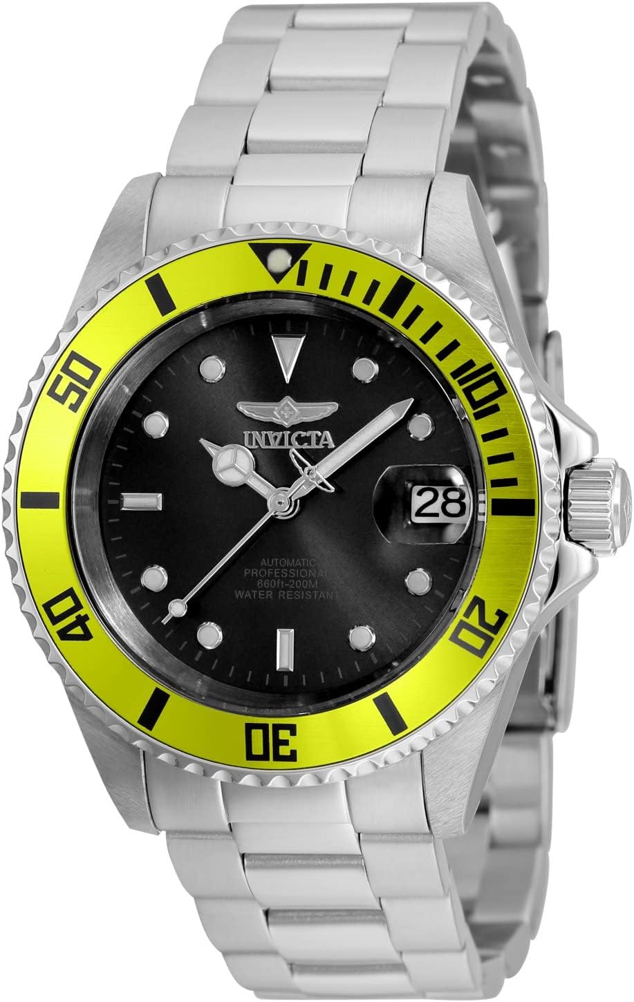 Amazon.com: Invicta Men's 35842 Pro Diver Automatic 3 Hand Black Dial ...