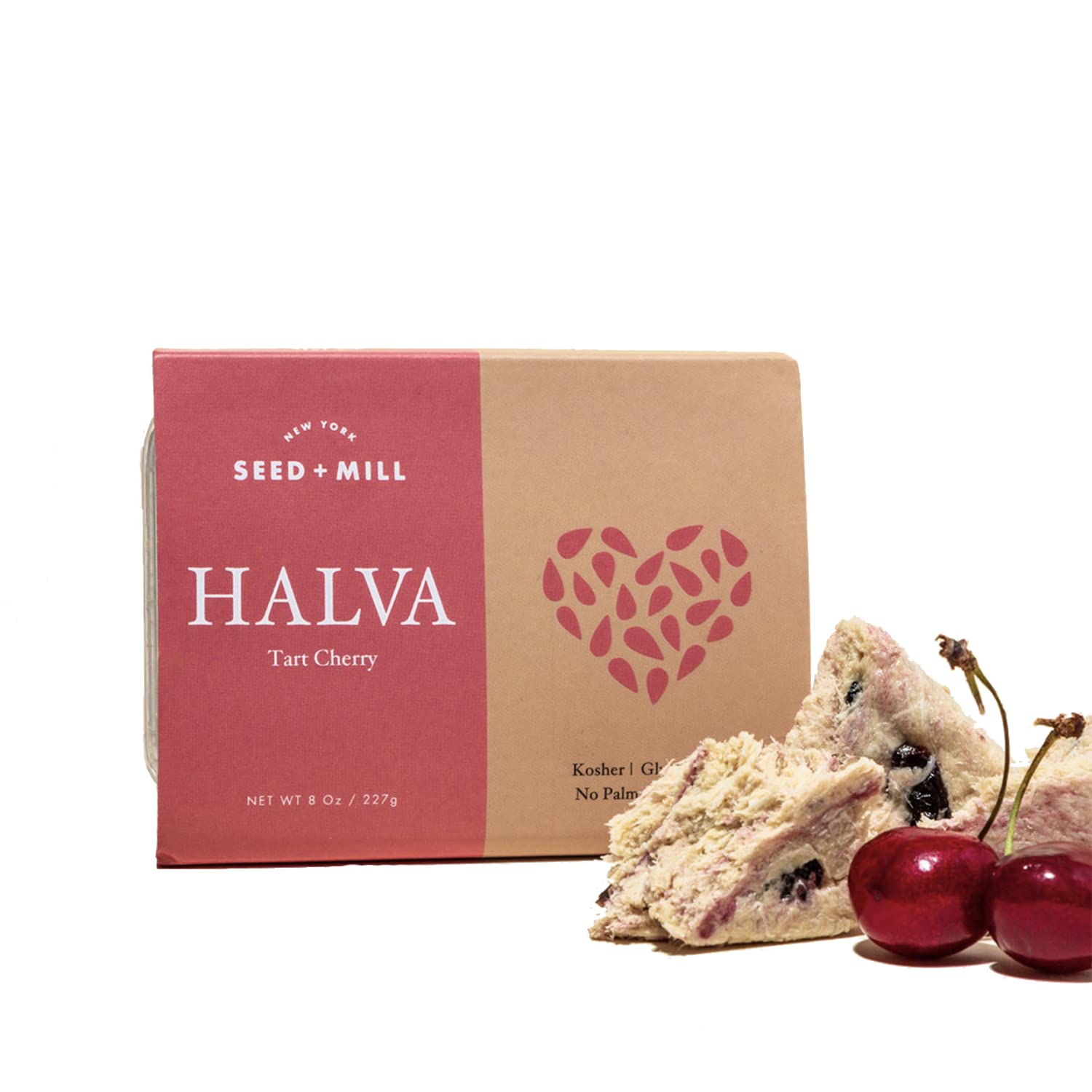 Seed + Mill Halva Trio (Pistacho, sal marina chocolate negro y cereza ...