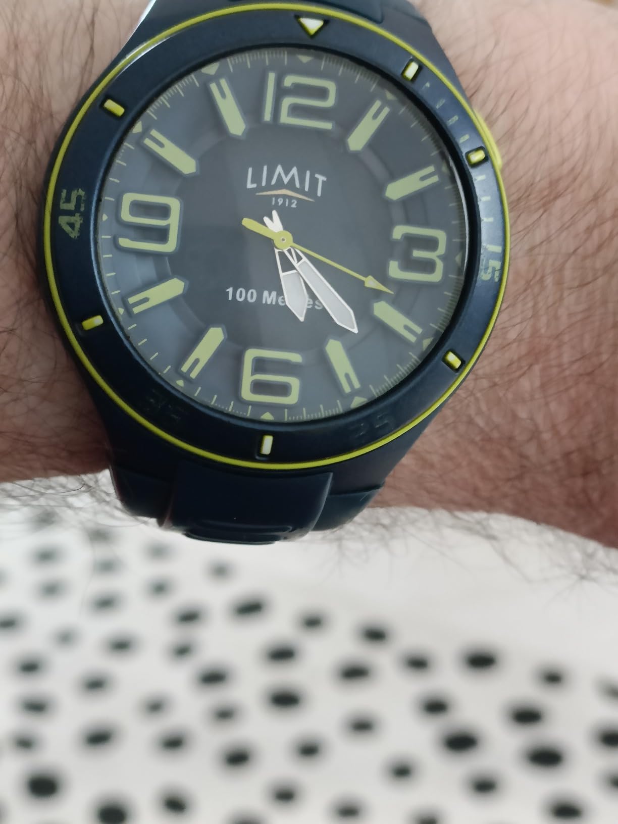 Limit Active Unisex Quartz Watch with Blue Dial Analogue Display and ...