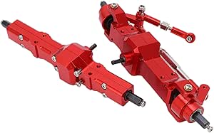 Amazon.com: RC Front Rear Axle, RC Metal Axle, Anodized 1/16 Scale High ...