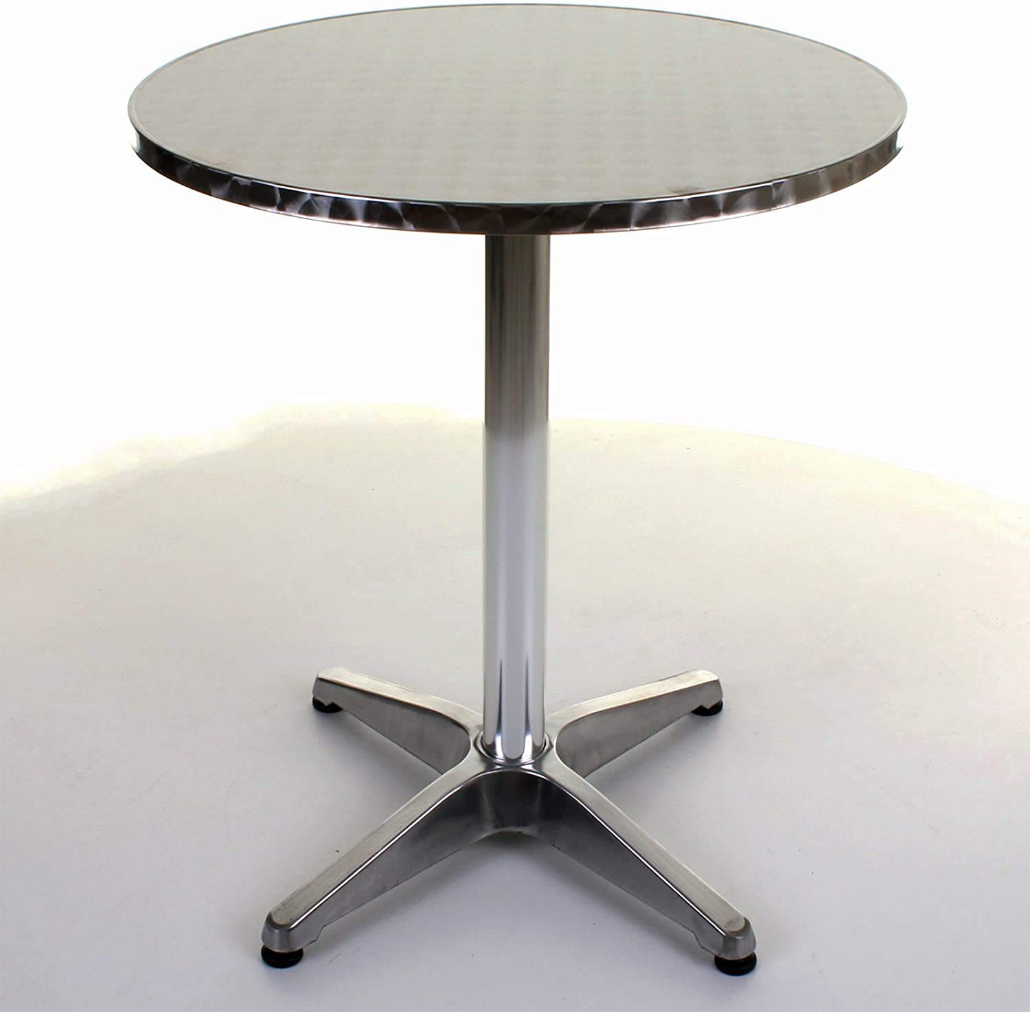 Dining Tables Marko Outdoor Jacmel 80cm Round Table Large Chrome Bistro ...