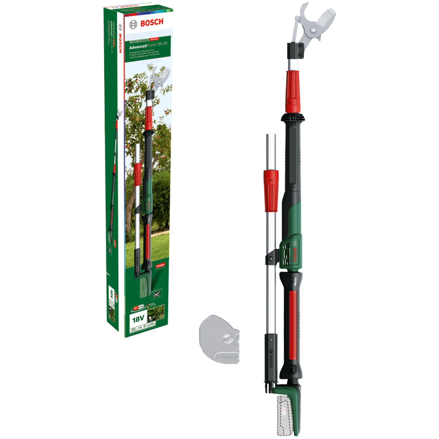 Bosch Cordless Pruner AdvancedPrune 18V-45 (for Effortless Cutting of ...