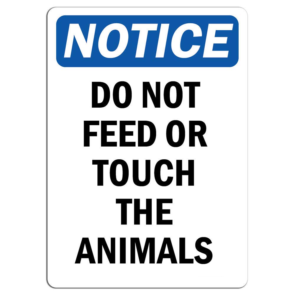 Do Not Feed Sign