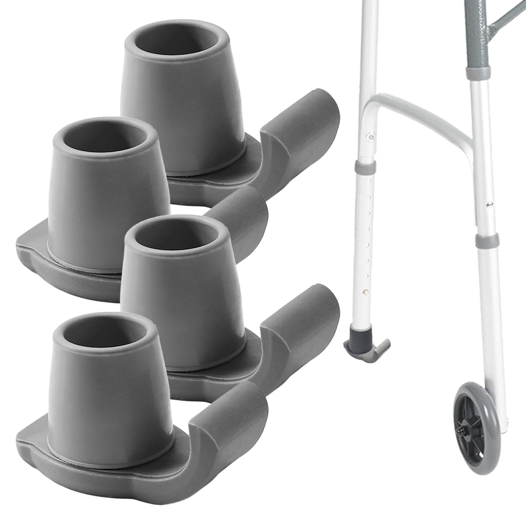 Amazon.com: Walker Ski Glides, 1 Inch Tube Walker Glides for Folding ...