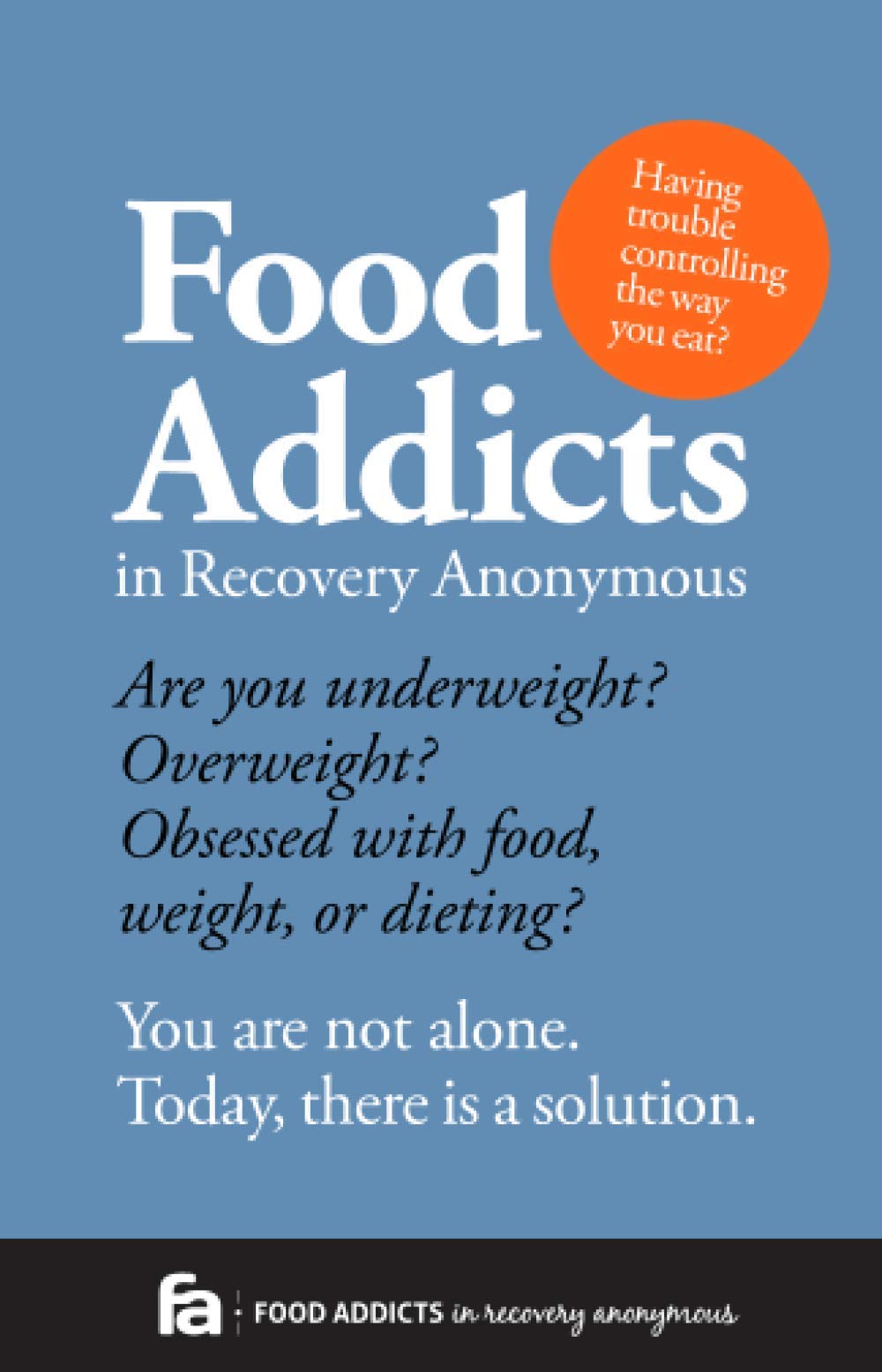 Food Addicts in Recovery Anonymous: Food Addicts in Recovery Anonymous ...