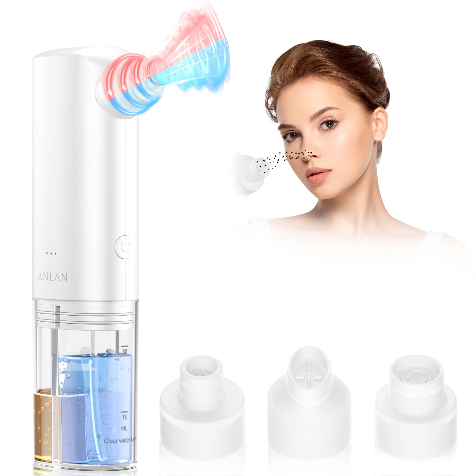 ANLAN Pore Cleaner for Face, 2-in-1 Deep Cleansing & Rejuvenation with ...
