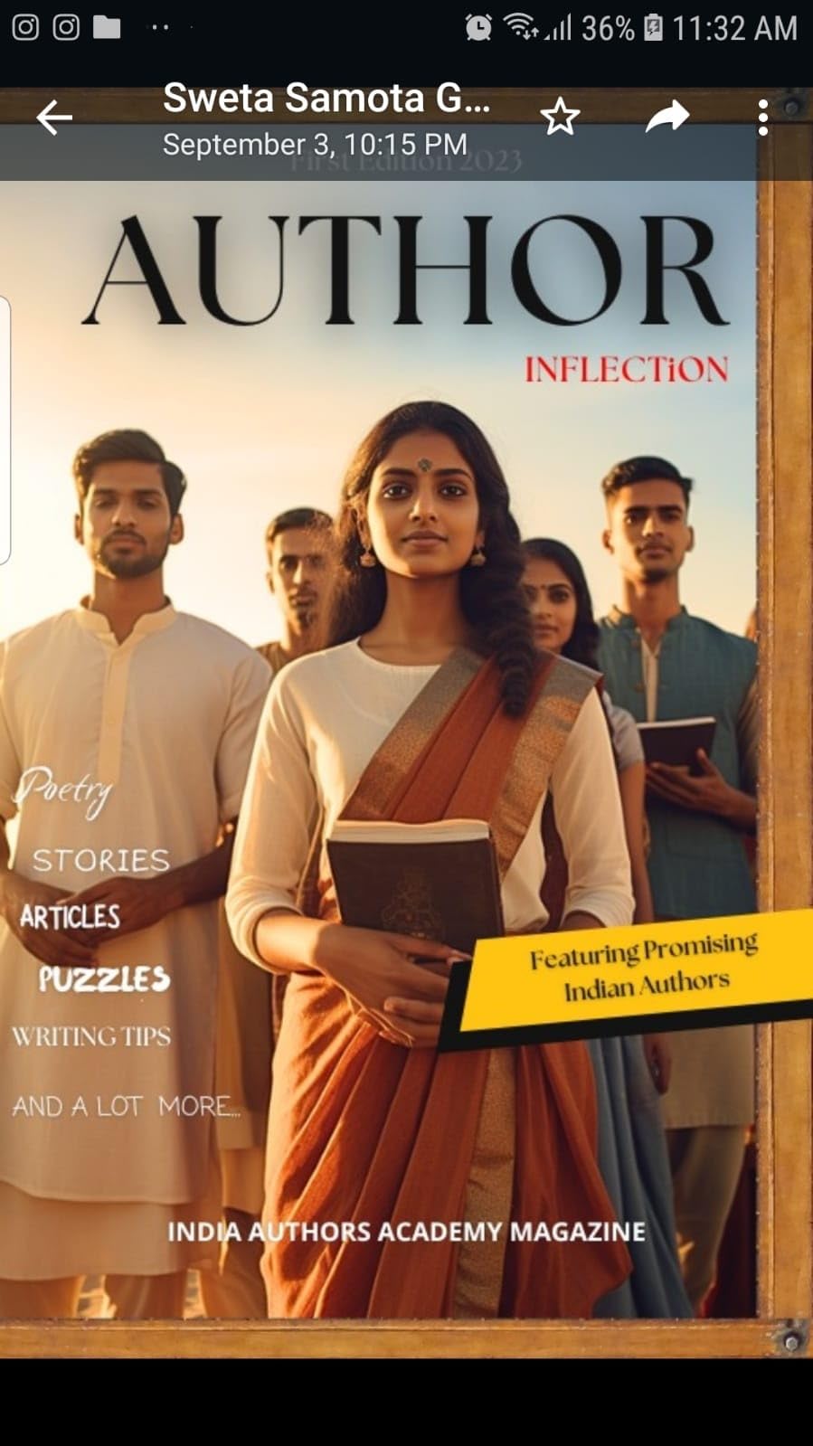 Author: Inflection - A new beginning (Author Magazine Book 1) eBook ...