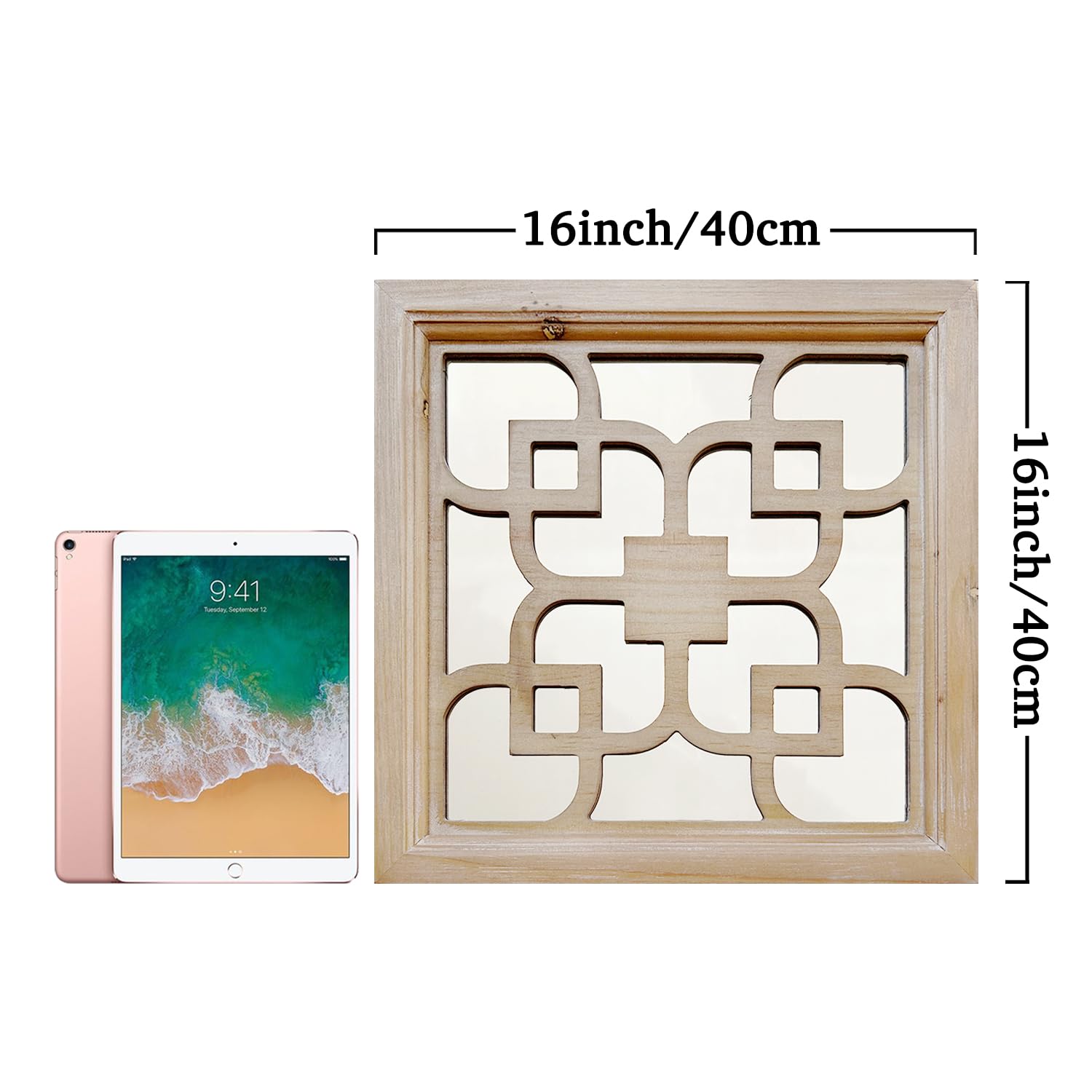 Snapklik.com : XIAOAIKA Distressed Rustic Farmhouse Entry Geometric ...