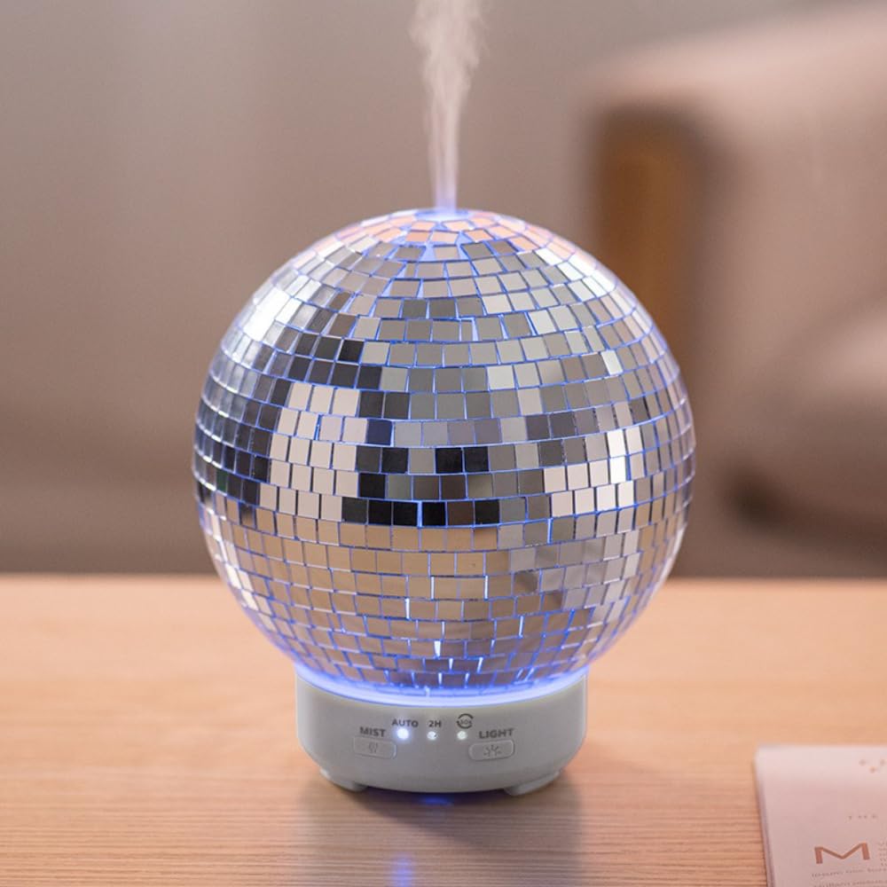 Rotating Ball Aromatherapy Machine Desktop Humidifier Ring Aromatherapy ...