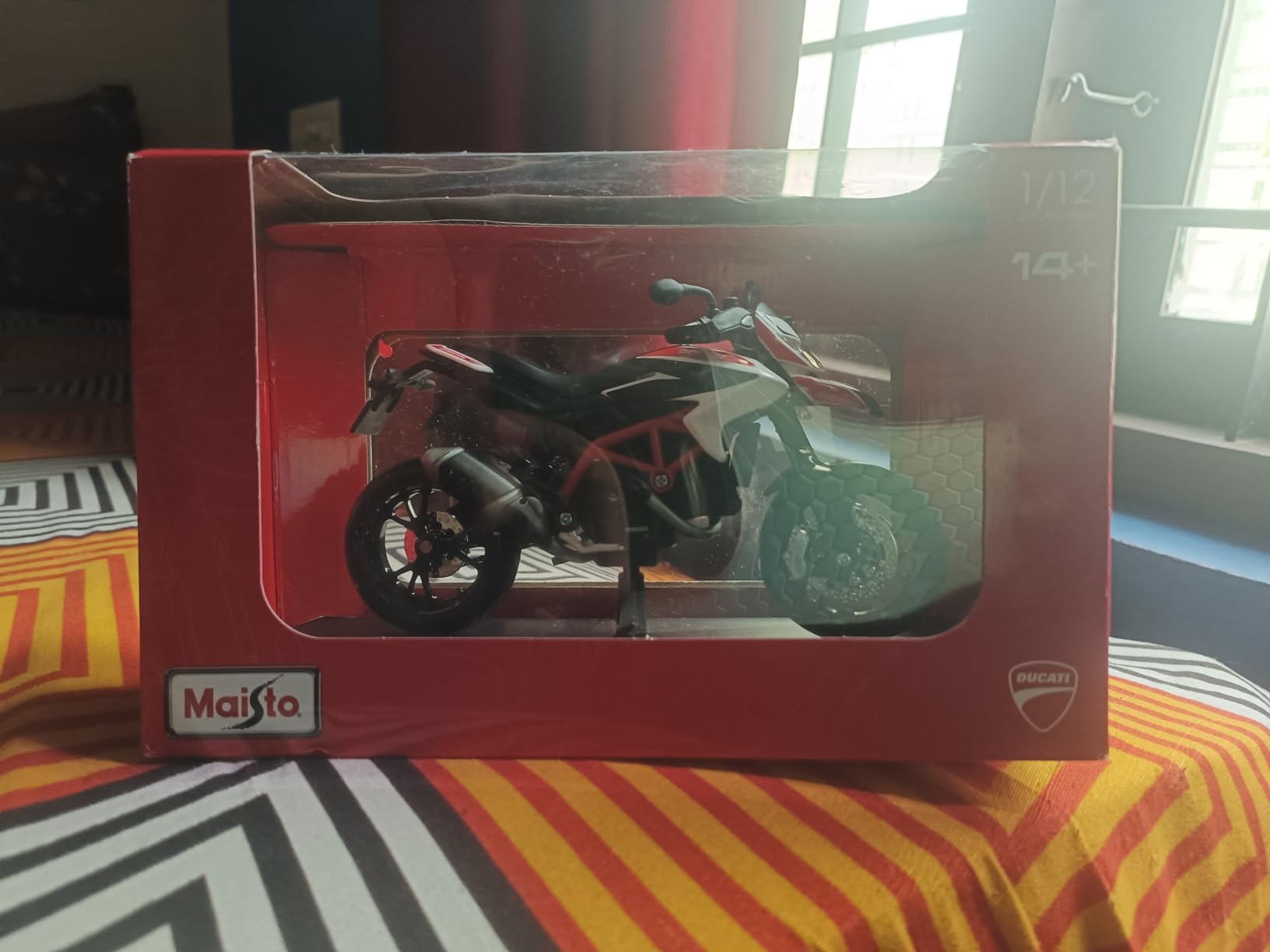 Maisto Adult Ducati Hypermotard Sp 1:12 Scale Diecast Model Miniature ...