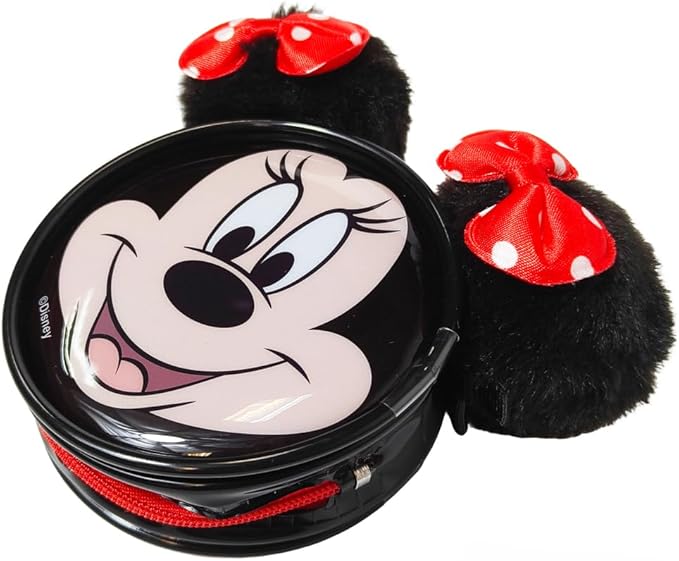 Amazon.com: LUV HER Disney Minnie Coin Purse Keychain with Plush Ears ...