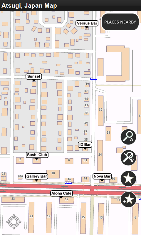 Atsugi, Japan - Offline Map - App on Amazon Appstore