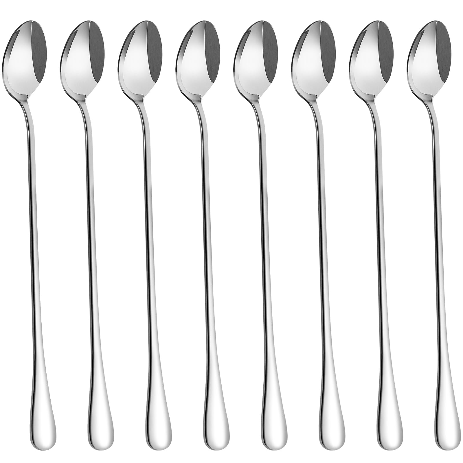 Amazon.com: Long Handle Spoon, Coffee Stirrers 9-inch Ice Tea Spoon ...
