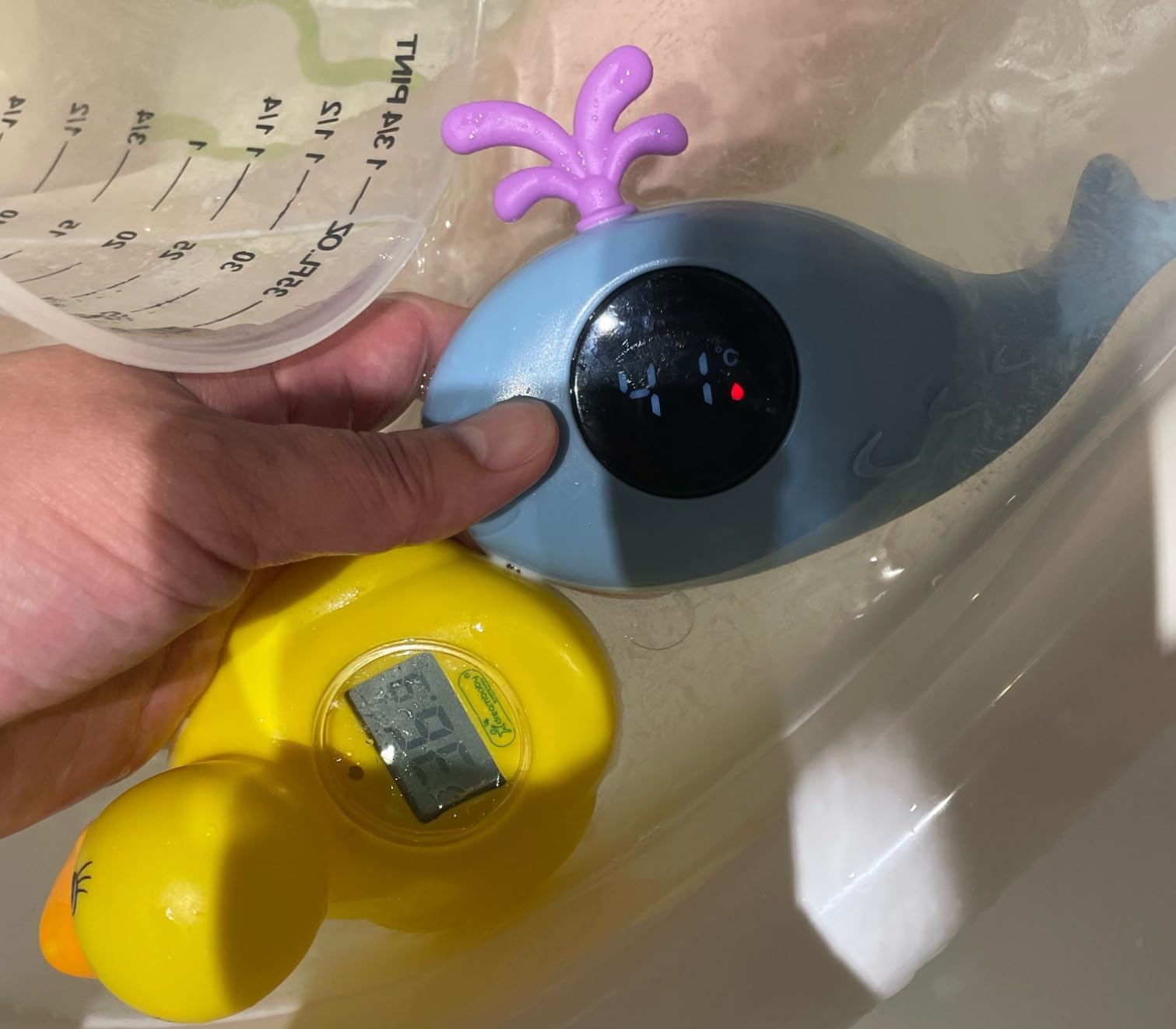 Aolso Baby Bath Thermometer, Digital Water Thermometer, Sprinkler Fish ...