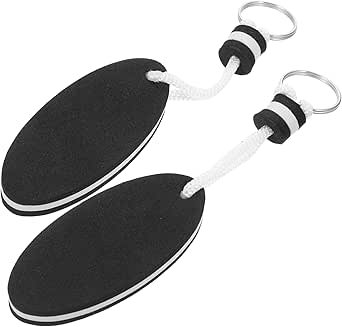 Amazon.com: MOBUTOFU 2pcs Floating Key Chain Floating Key Ring Floating ...