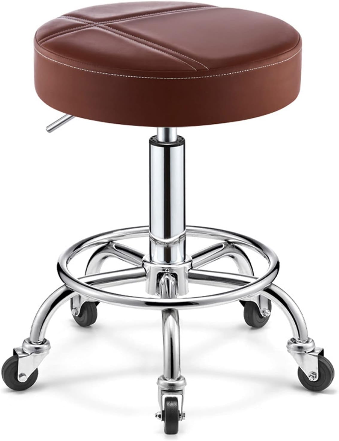 Amazon.com: Modern Armless Office Desk Chair - 360° Swivel & Height ...