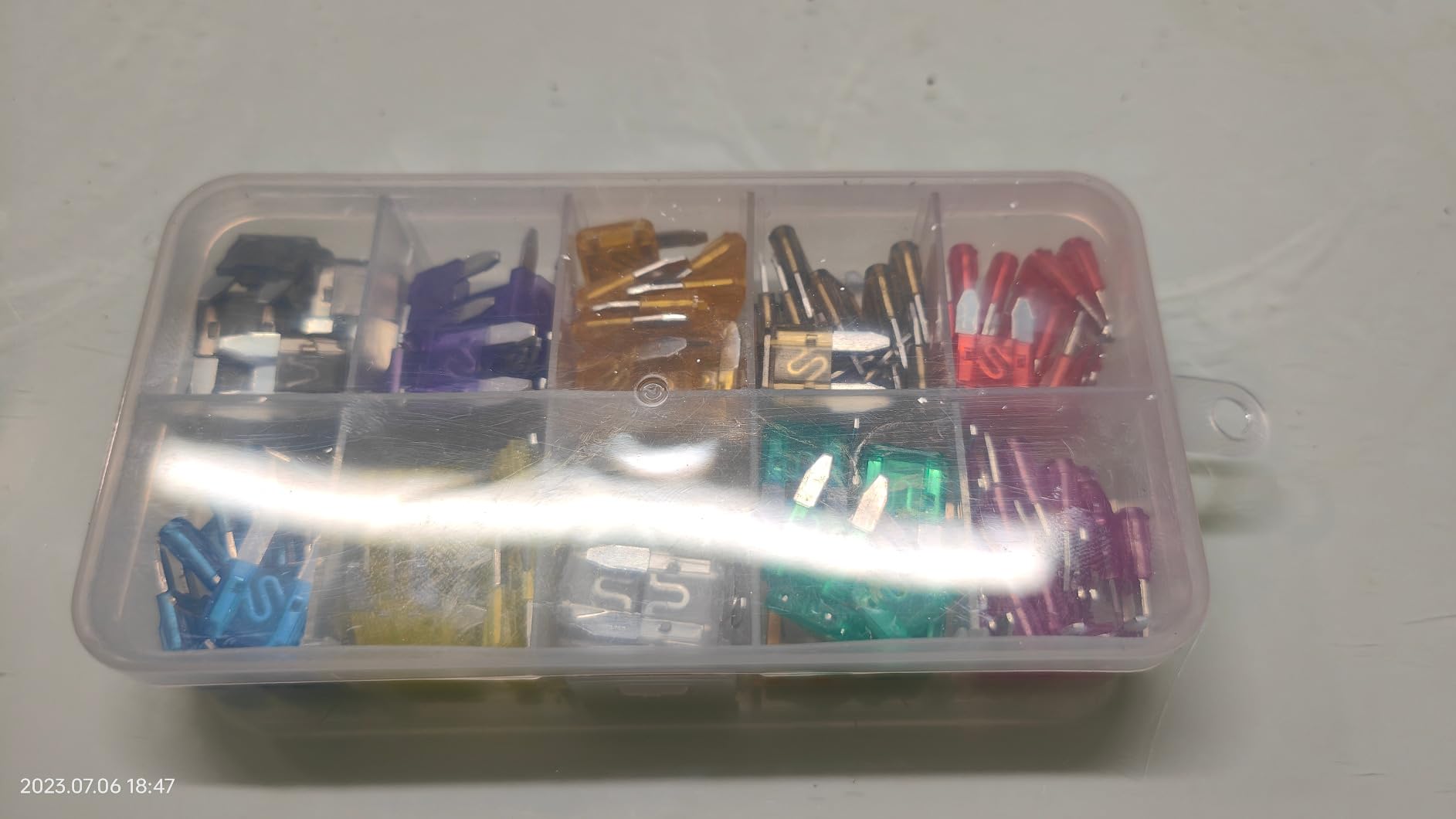 VIYNRAN 120 Pcs Mini Car Fuses Assorted Auto Car Truck ATM APM Blade ...