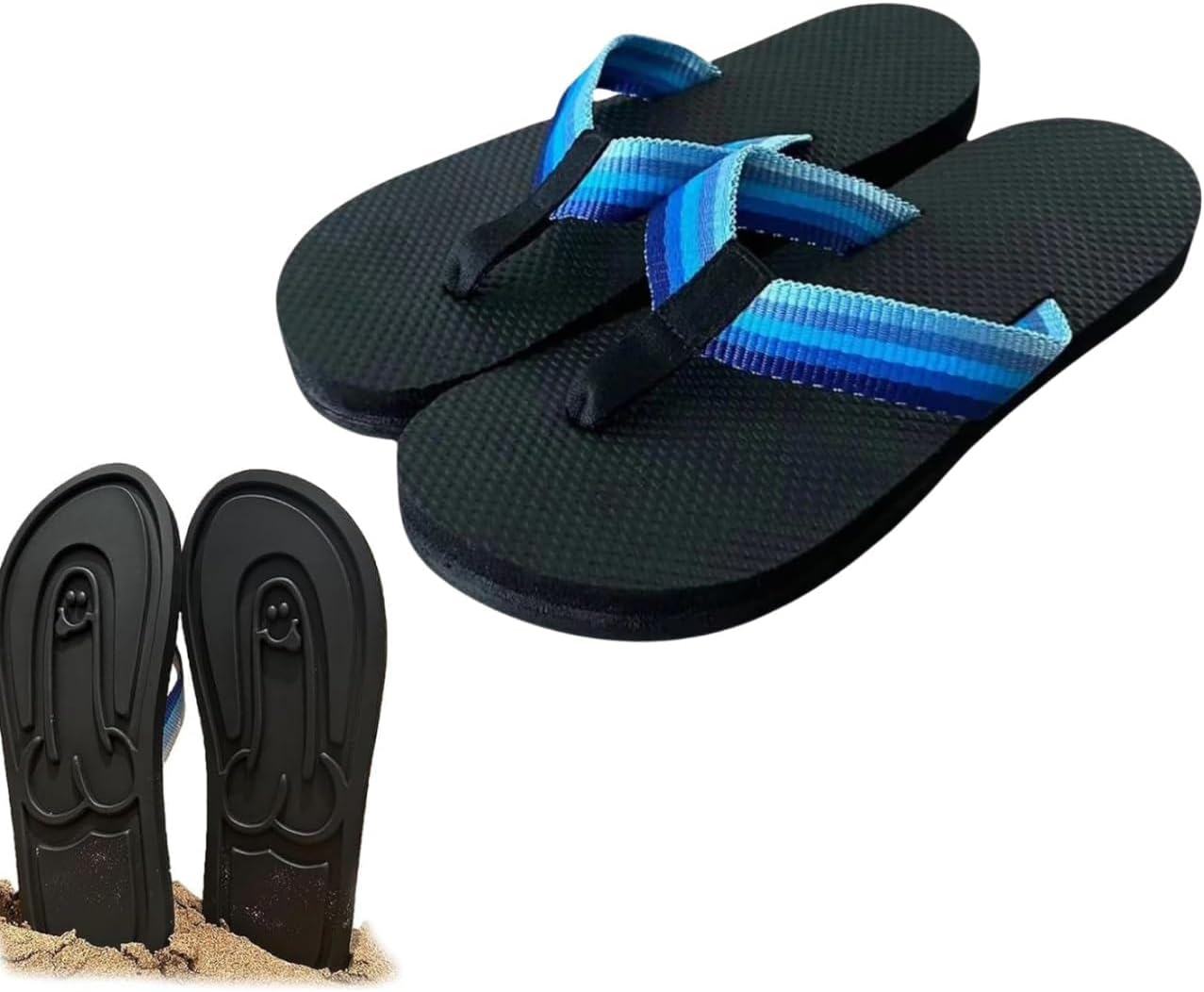 Amazon.com | SUNYUHUI Hidden Flops, Hidden Flip Flops, Quick-Dry Flip ...