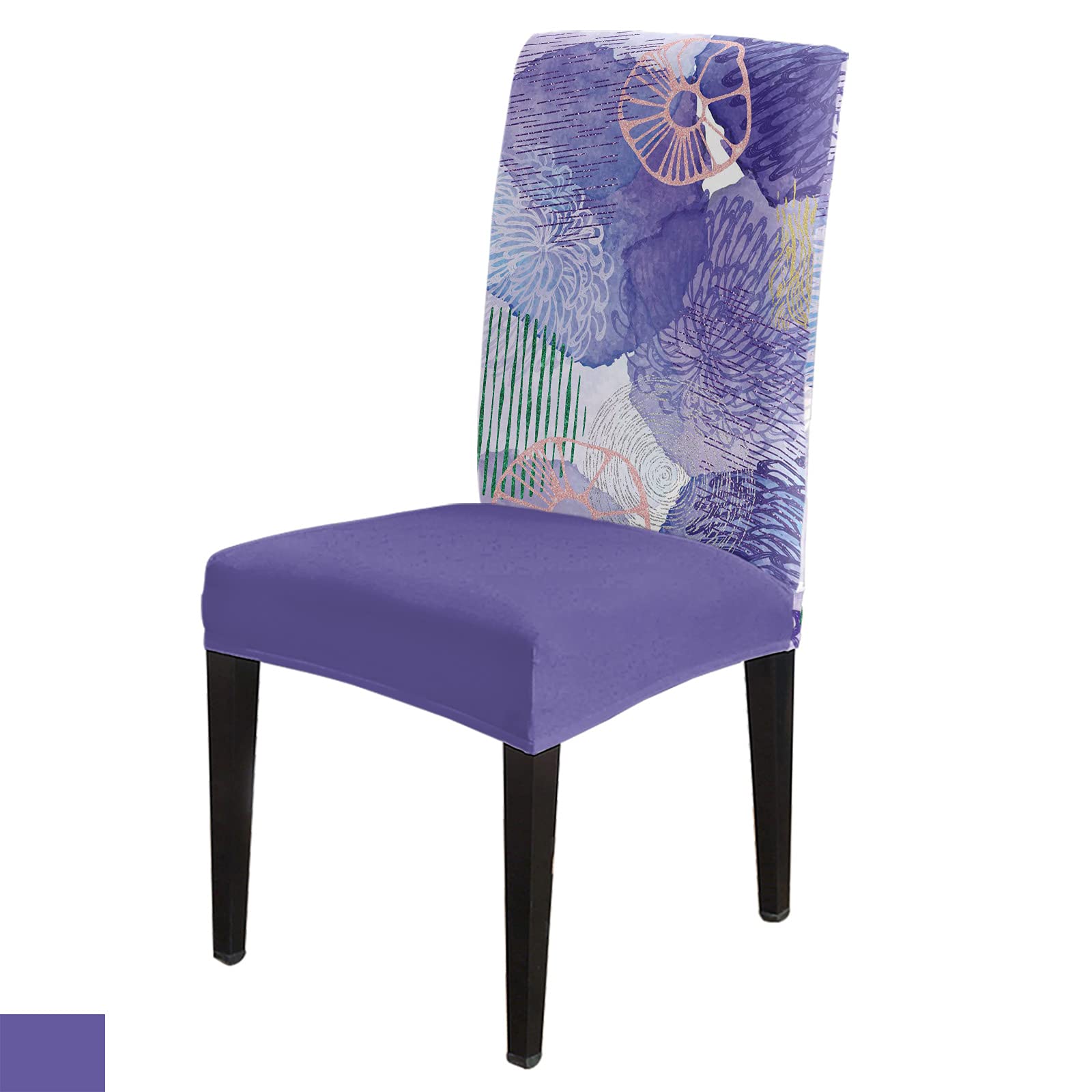 Purple Print Chair