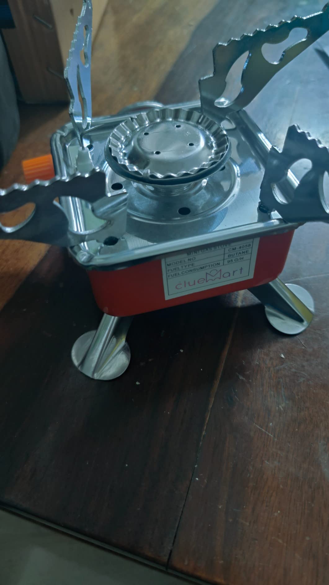 Divinext Ultra-light Small Volume Round Folding Camping Butane Gas ...