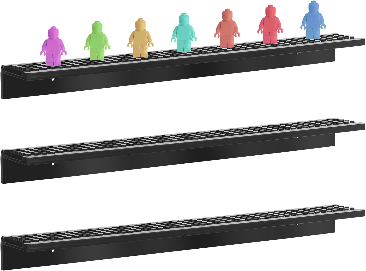 Amazon.com: 4-Pack Minifigure Display Case, Holds Up To 96 Figures ...