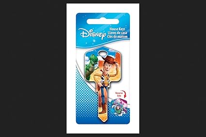 Howard Keys Disney Buzz/Woody House Key Blank Single sided For Kwikset ...