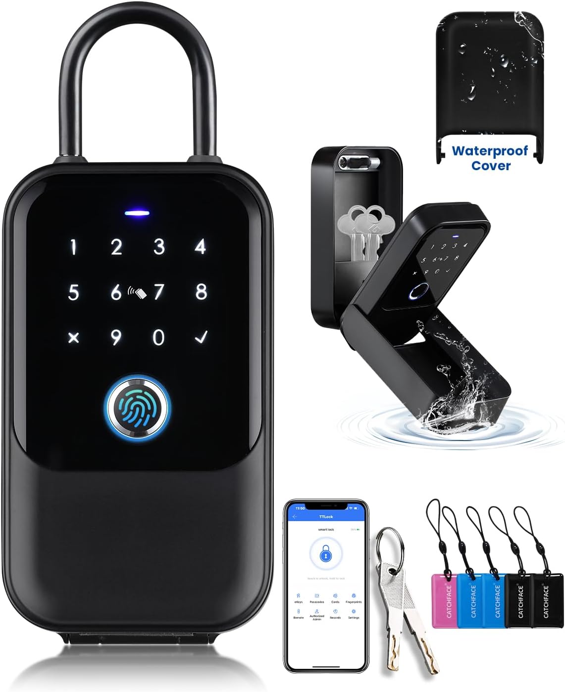 Amazon.com: Master Lock Digital Lock Box for Keys with Code, Electronic ...