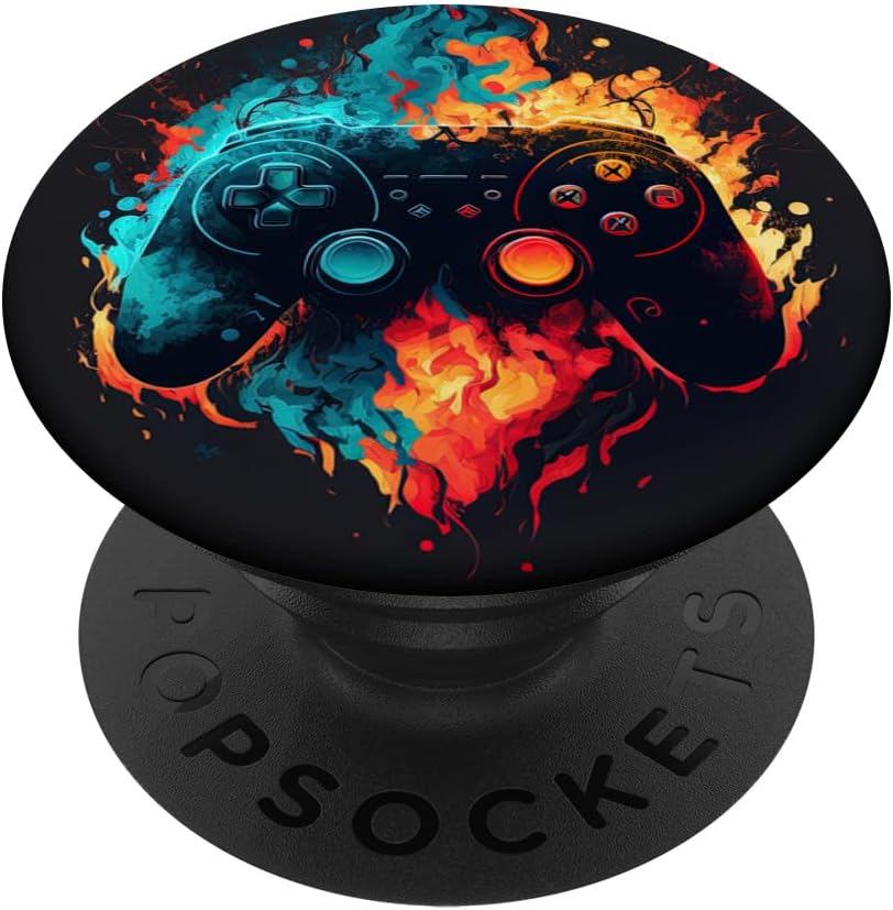 Amazon.com: FORTNITE Fortnite Logo (Blue) PopSockets PopGrip: Swappable ...